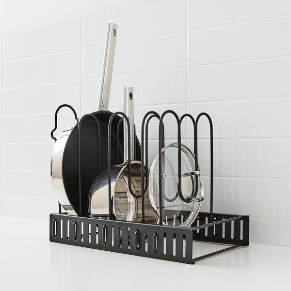 Cookware Storage Rack, Black - Anko | Target Australia