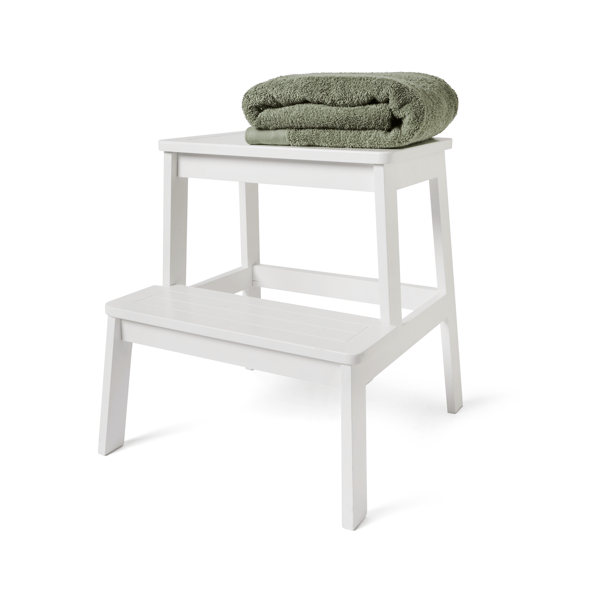 Panelled Step Stool, White - Anko | Target Australia