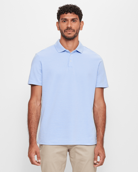 Textured Polo Shirt - Preview | Target Australia