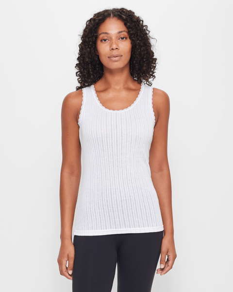 Thermal Pointelle Brushed Vest | Target Australia