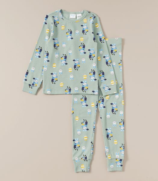 Bluey Easter Cotton Rib Pyjama Set | Target Australia