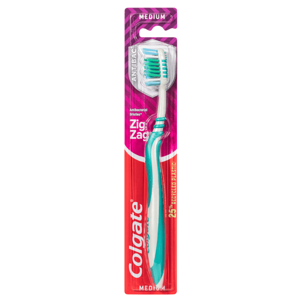 Colgate ZigZag Medium Toothbrush | Target Australia
