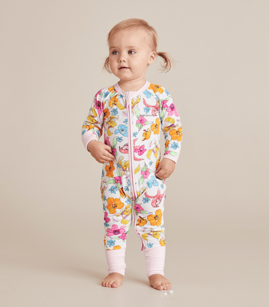 Bonds Baby Print Zip Wondersuit Coverall | Target Australia