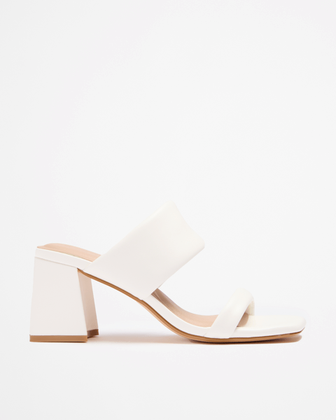 Womens Puff Strap Mid Block Heel - Cellino II | Target Australia