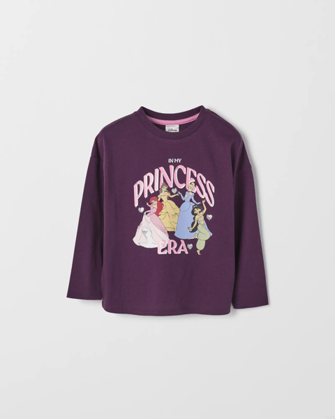 Disney Princess Australian Cotton Long Sleeve Oversized Top | Target ...