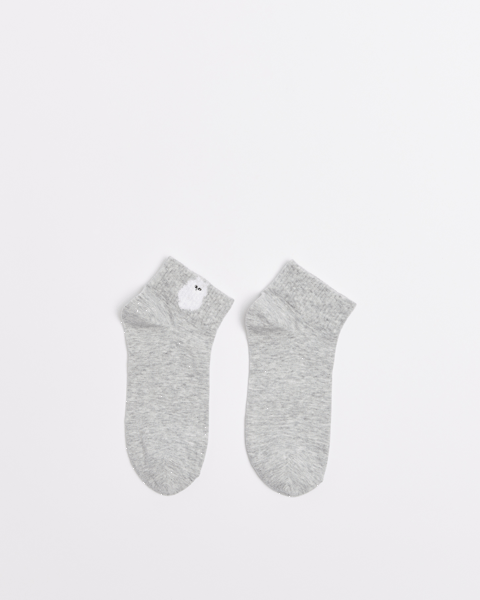 Womens Embroidered Low Cut Socks - AC-Lab | Target Australia