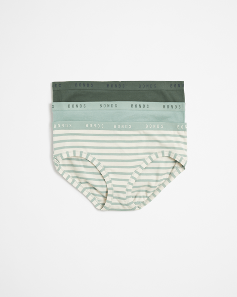 Bonds 3 Pack Cottontails Midi Briefs | Target Australia