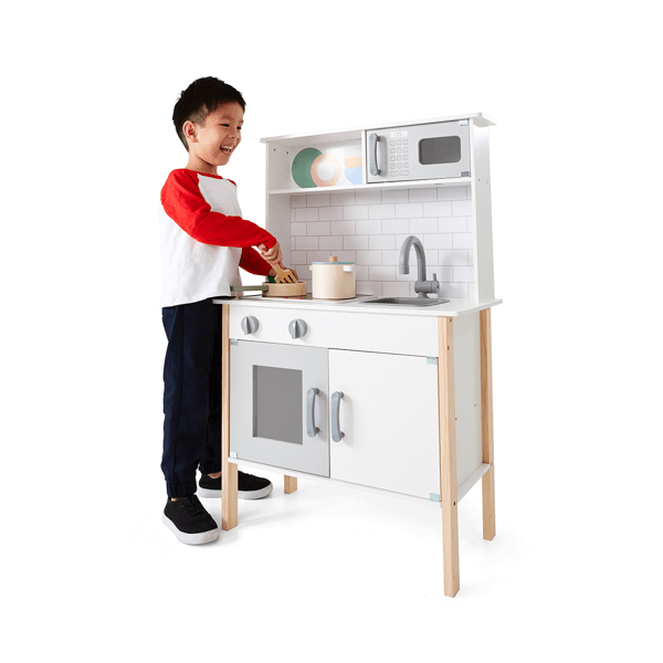 Wooden Kitchen with Light and Sound Stove - Anko | Target Australia