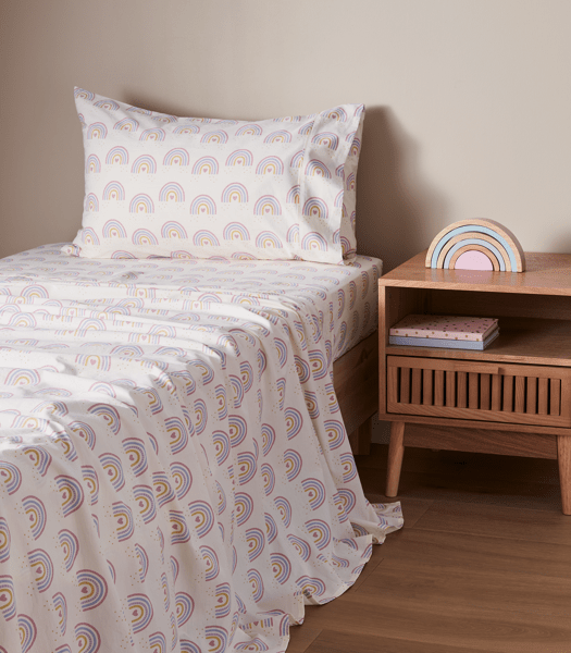 Juno Kids' Stonewash Printed Sheet Set | Target Australia