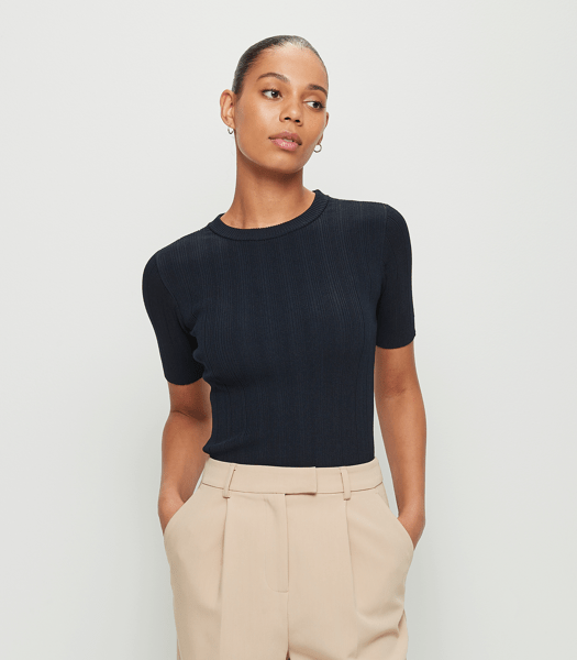 Preview Variegated Crew Neck T-Shirt | Target Australia