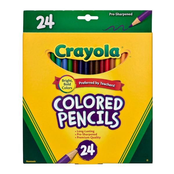 Crayola Full Size Colour Pencils 24 Pack | Target Australia Crayola Full Size Colour Pencils 24 Pack | Target Australia