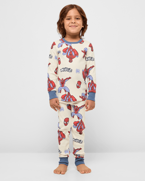 Spider-Man Rib Pyjama Set | Target Australia