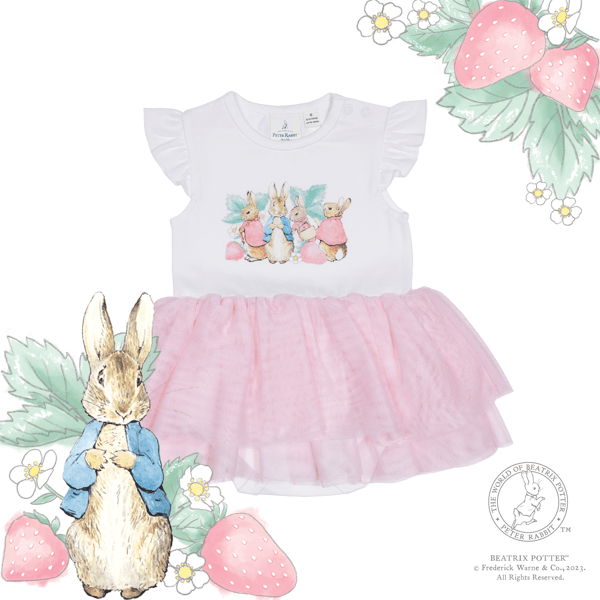 Peter Rabbit Baby Tutu Bodysuit | Target Australia