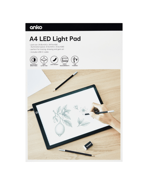 Anko A4 LED Light Pad | Target Australia