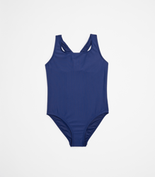 Girls Swim Racer Back Bathers - Navy Blue | Target Australia