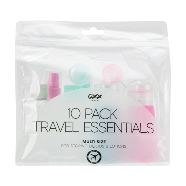 10 Pack Travel Solutions Essentials | Target Australia