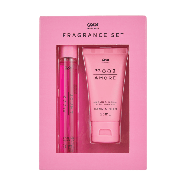 No. 002 Amore Fragrance Set, Bergamot, Jasmine and Sandalwood - OXX ...
