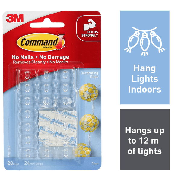 3M Command Decorating Clips - Clear | Target Australia