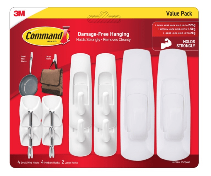 10 Pack 3M Command General Purpose Hooks Value Pack | Target Australia