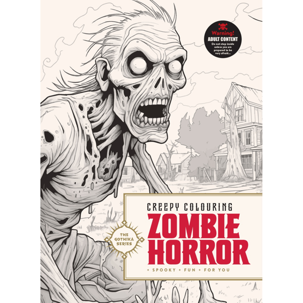 The Gothika Series: Zombie Horror Creepy Colouring - Book | Target ...