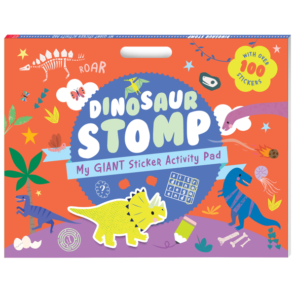 Dinosaur Stomp: My Giant Sticker Activity Pad - Book | Target Australia