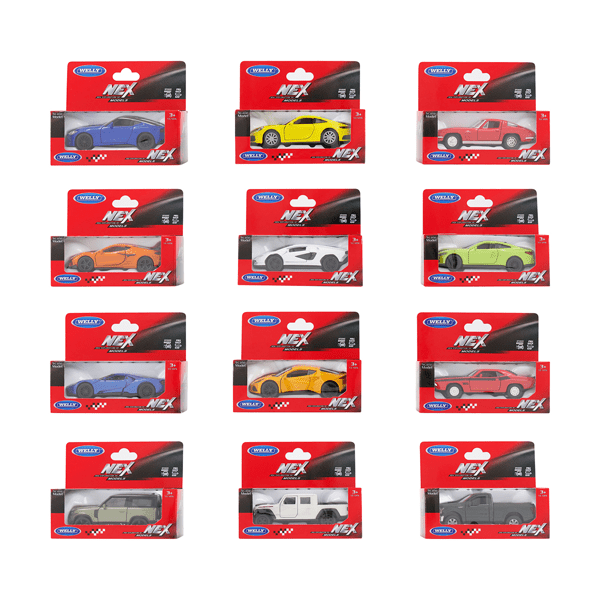 Welly NEX Models Diecast Pull Back Cars - Assorted | Target Australia