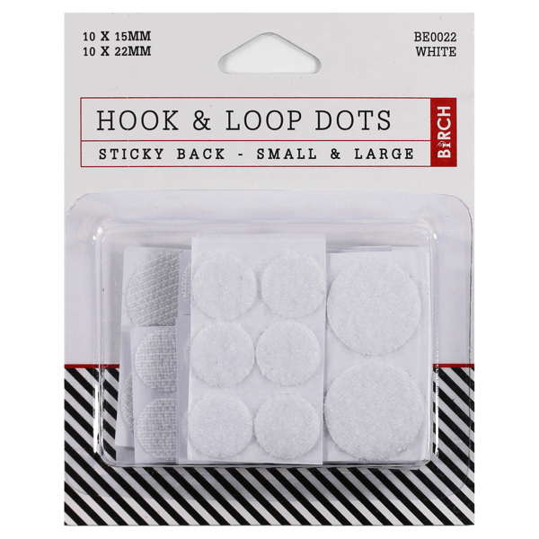 Birch Hook & Loop Dots - 20 Pack | Target Australia