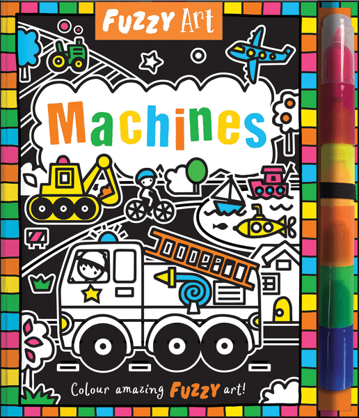 Fuzzy Art - Machines- Melanie Hibbert | Target Australia
