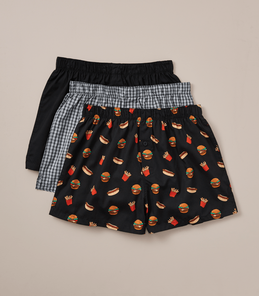 Maxx 3 Pack Woven Boxers | Target Australia