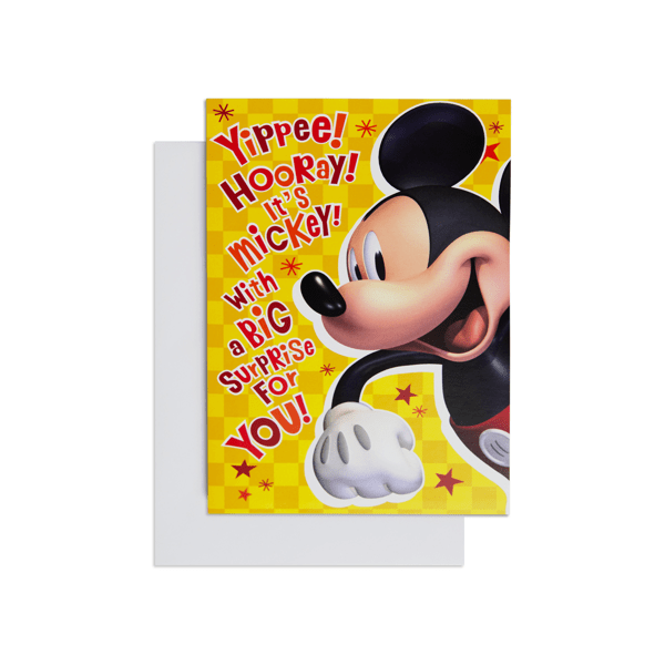 Hallmark Disney Junior Interactive Birthday Card - Mickey Mouse ...