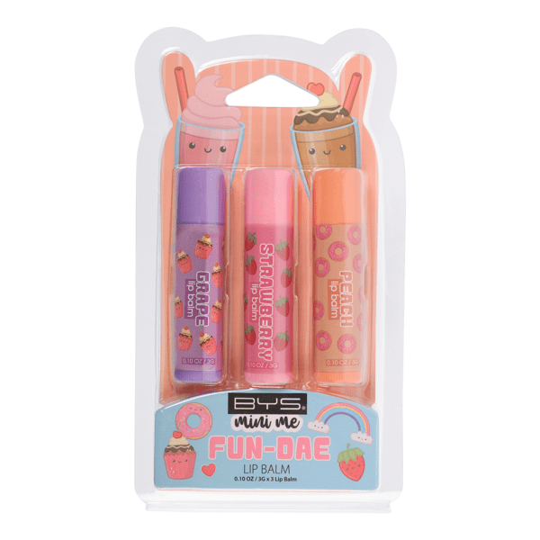 BYS Mini Me Fun-Dae Lip Balm Trio | Target Australia