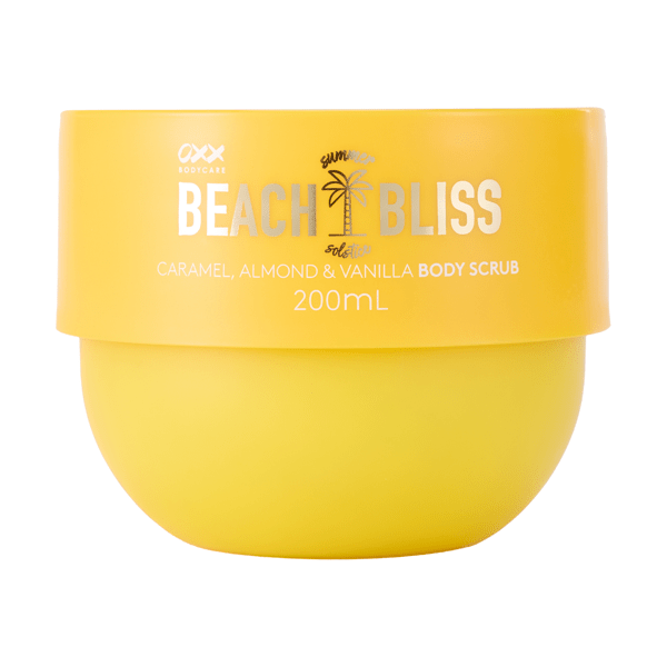 Beach Bliss Summer Solstice Body Scrub 200ml, Caramel, Almond and ...