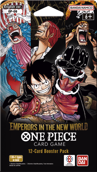 One Piece Trading Card Game Emperors in the New World Booster Pack (OP9 ...