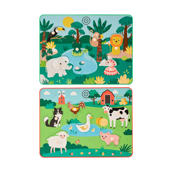 Wooden Sound Puzzle Assorted - Anko | Target Australia
