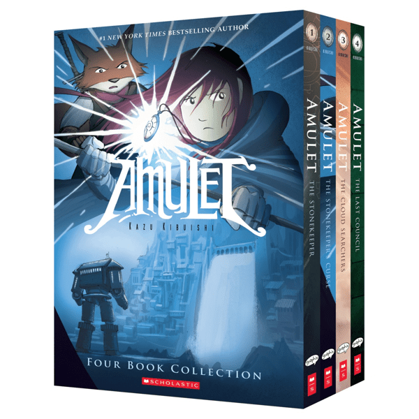 Amulet Four Book Collection Box Set by Kazu Kibuishi - Book | Target ...