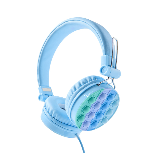 Wired Kids Pop-it Headphones, Blue - Anko | Target Australia