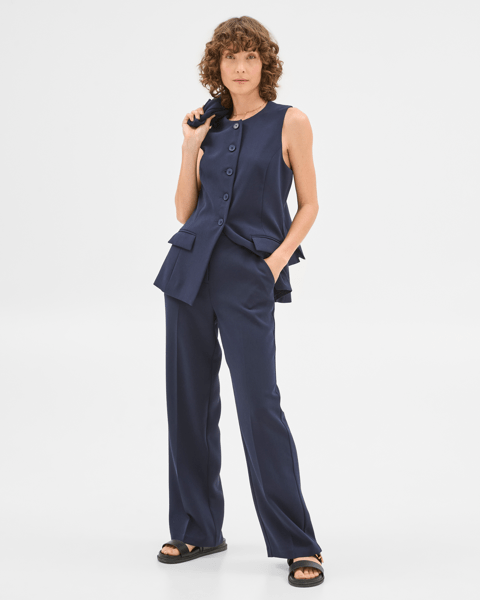 Tailored Crepe Straight Leg Pants - Preview | Target Australia