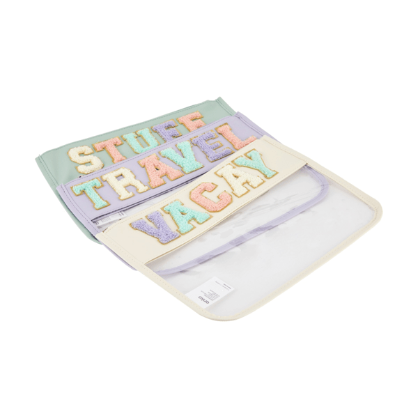 3 Piece Letter Pouch, Clear - Anko | Target Australia