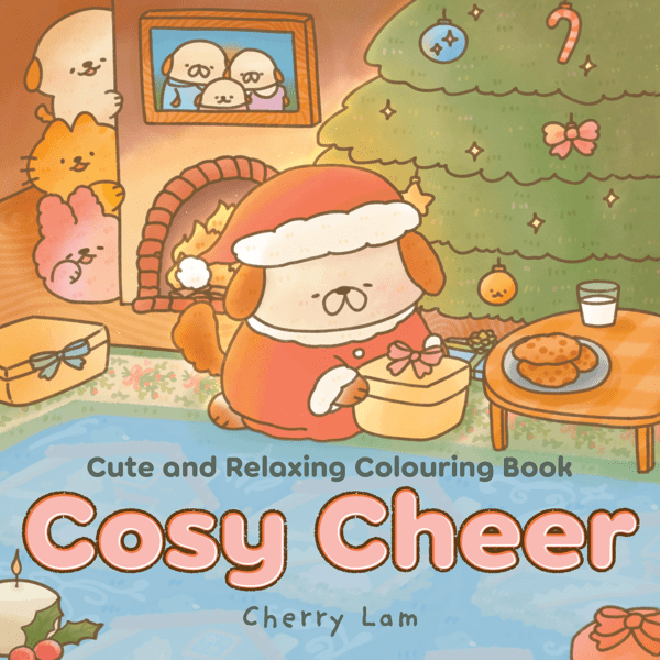 Cosy Cheer: Cute and Relaxing Colouring Book by Cherry Lam - Book | Target Australia