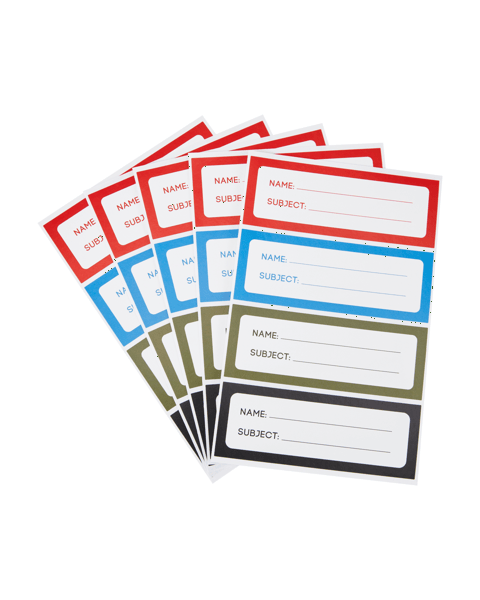 Anko 20 Pack Book Labels | Target Australia