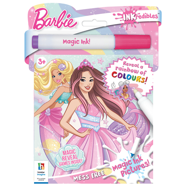 INKredibles Barbie Mess Free Magic Ink Pictures! - Book | Target Australia