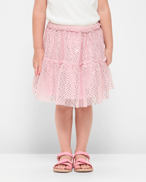 Ruffle Foil Polka Dot Tulle Skirt | Target Australia