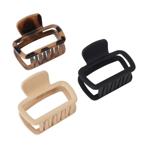 3 Piece Claw Hair Clips - OXX Haircare | Target Australia
