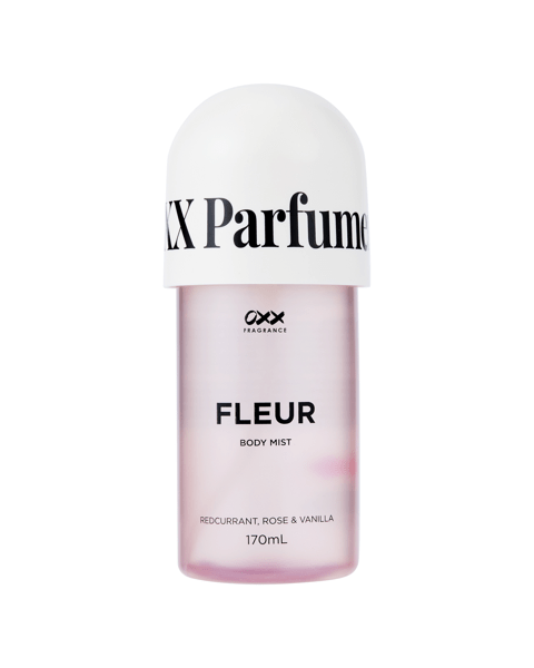 Fleur Body Mist 170ml, Redcurrant, Rose and Vanilla - OXX Fragrance ...