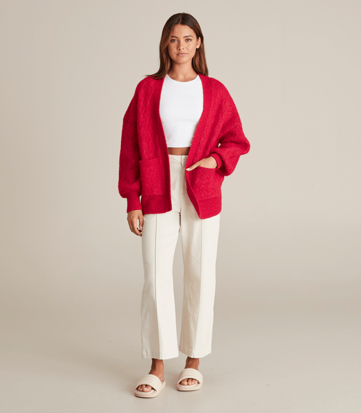 Lily Loves Slouchy Oversized Cardigan | Target Australia