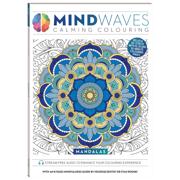 Mindwaves Calming Colouring: Mandalas - Book | Target Australia
