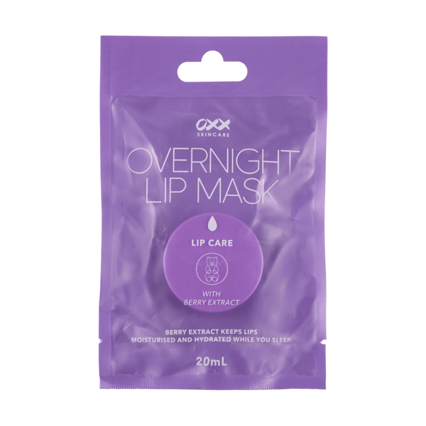 Overnight Lip Mask 20ml Berry Extract - OXX Skincare | Target Australia