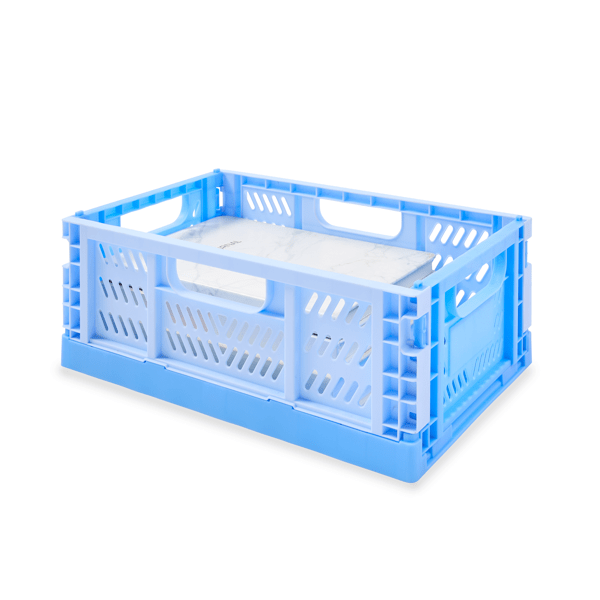 5L Collapsible Crate, Small, Blue - Anko | Target Australia
