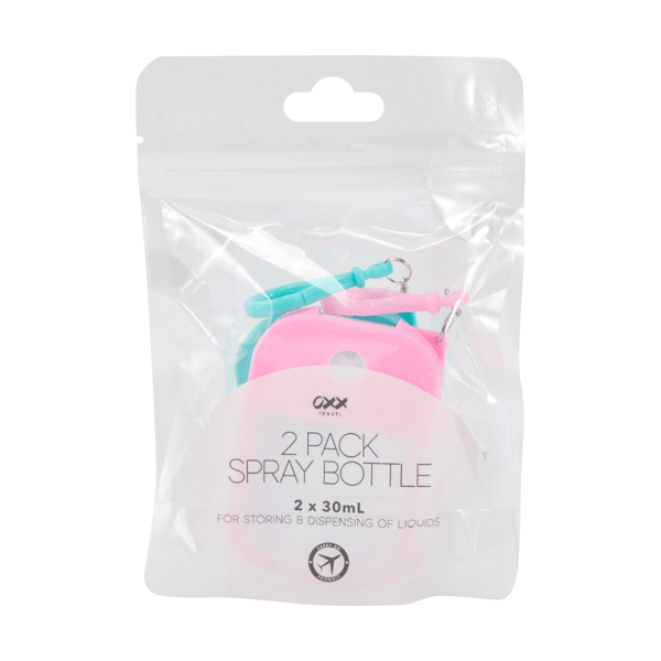 2 Pack Spray Bottles - OXX Travel | Target Australia