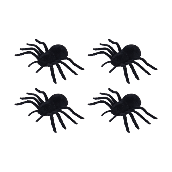 4 Pack Flocked Tarantulas - Anko | Target Australia